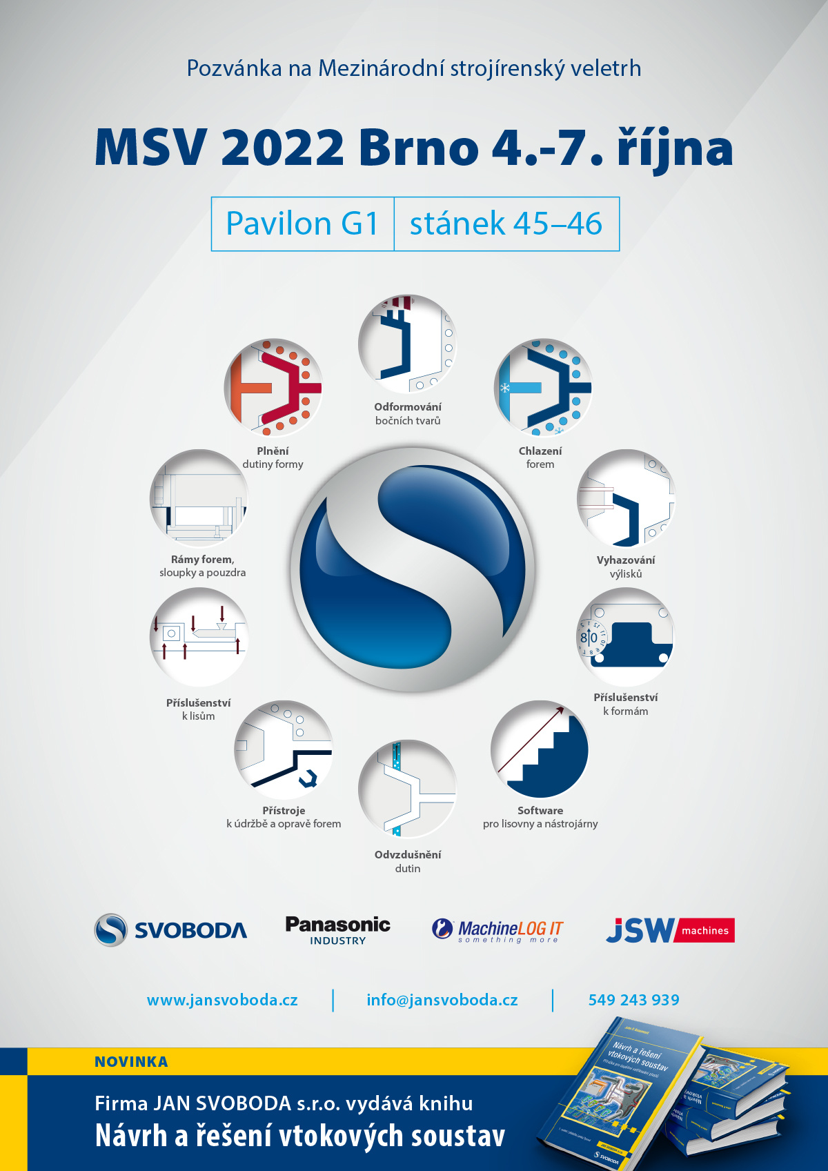 Přijďte za námi na MSV 2022! - JSW Machines